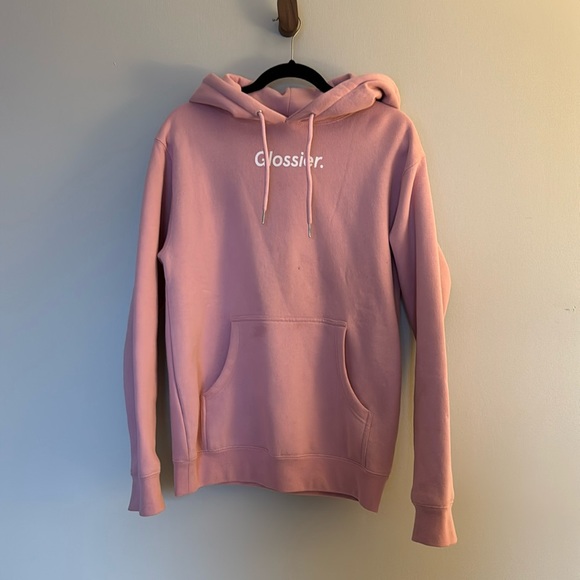 Glossier | Tops | Glossier Hoodie | Poshmark